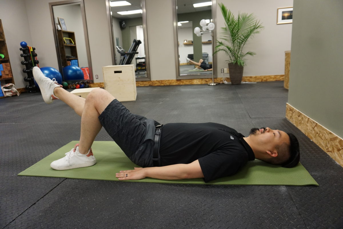 Single Leg Bridge - Zen Physiotherapy
