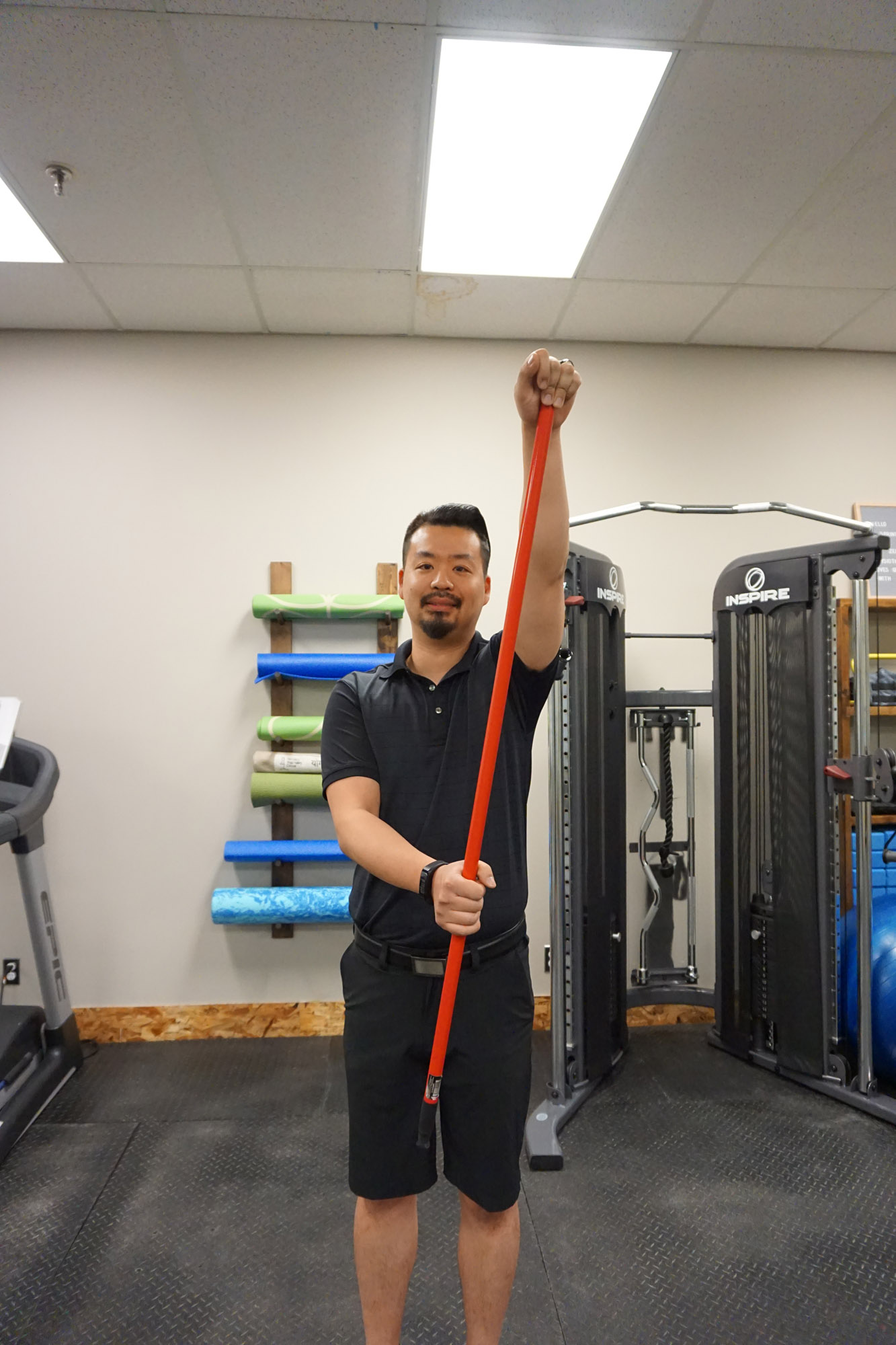 AAROM With Dowel: Shoulder Flexion - Zen Physiotherapy