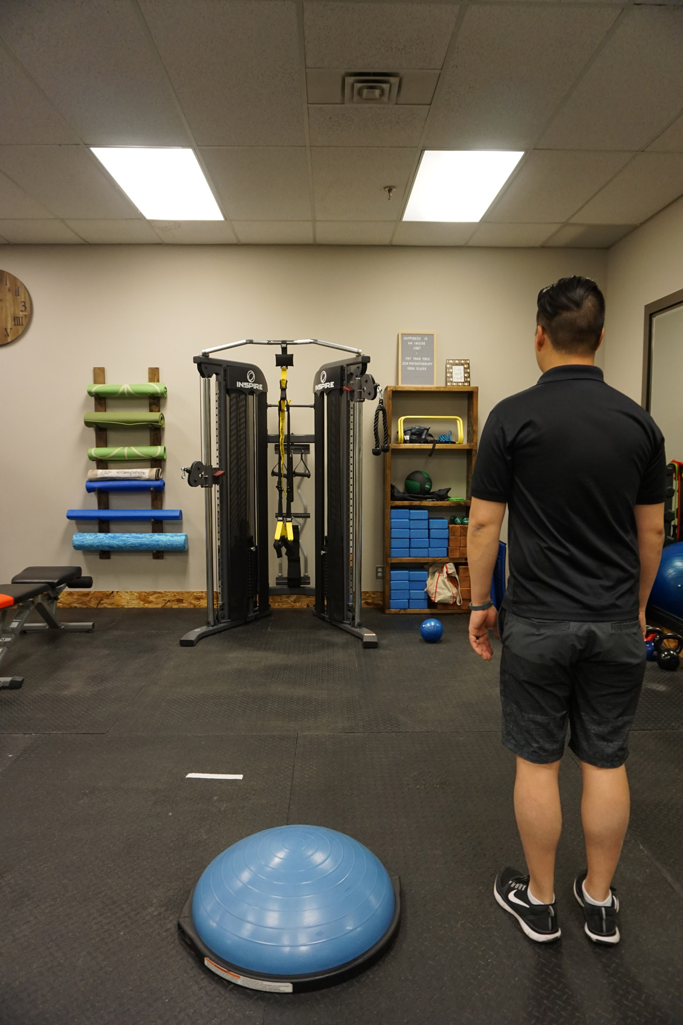 Bosu Side Steps - Zen Physiotherapy