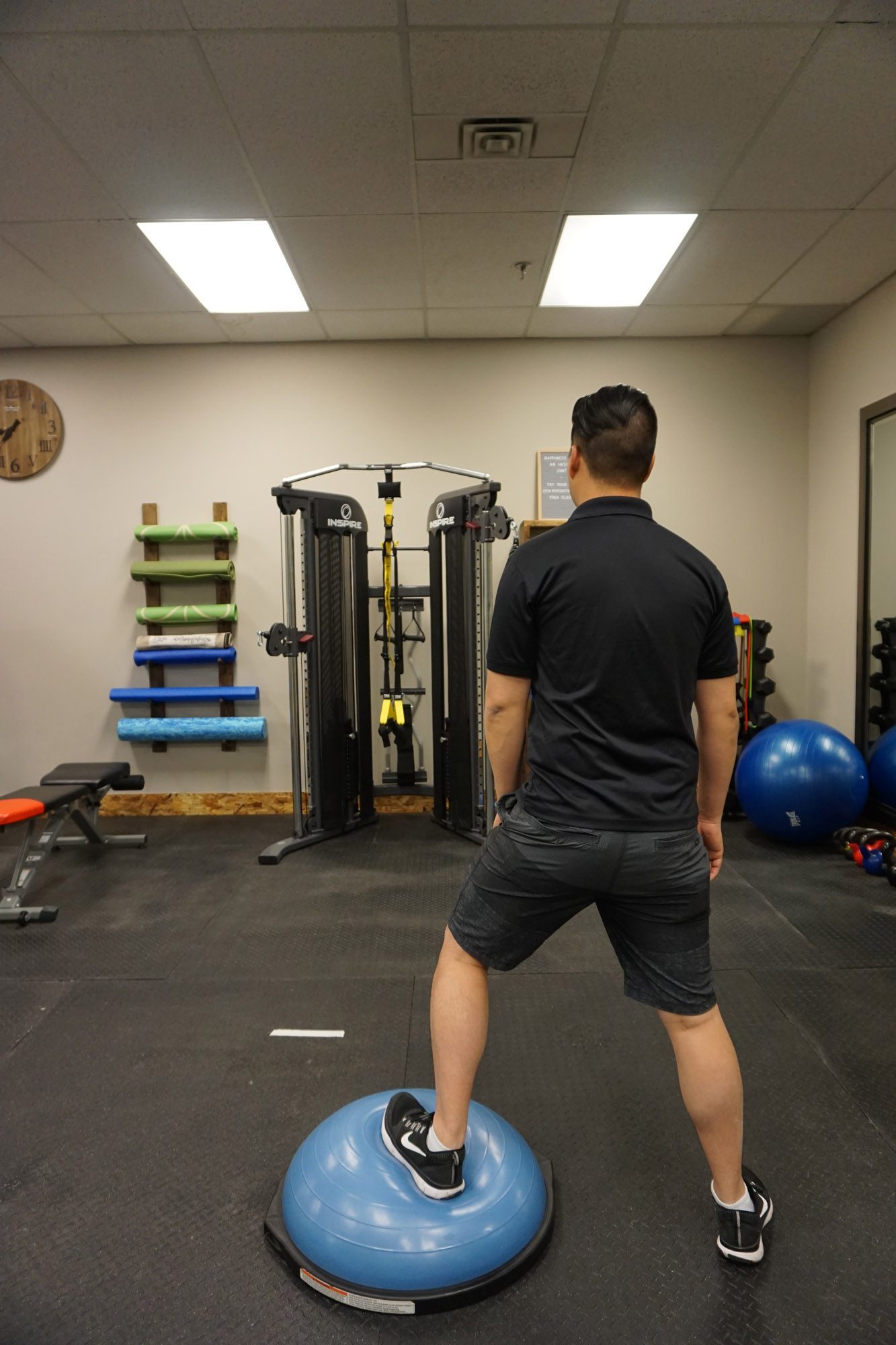 Bosu Side Steps - Zen Physiotherapy