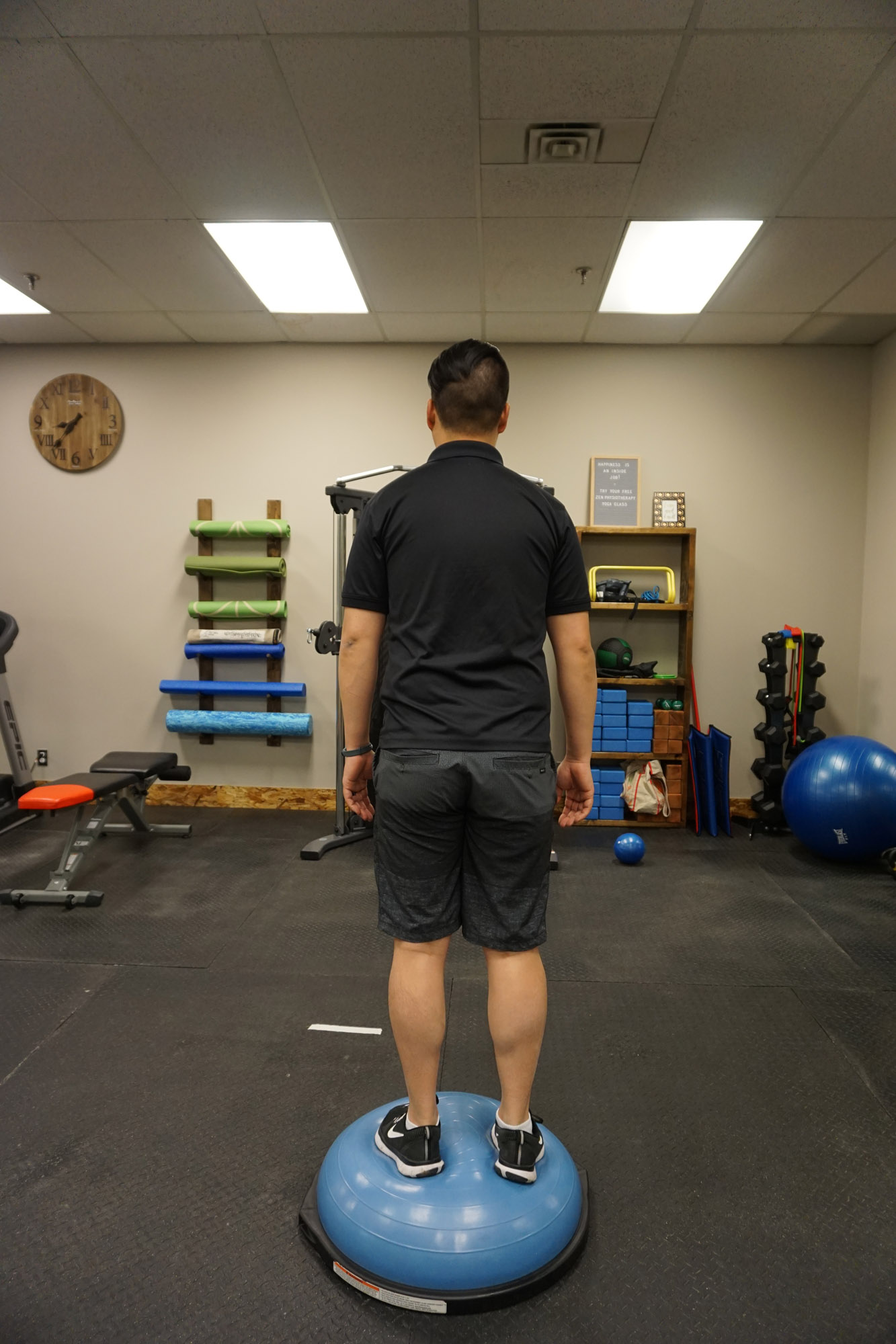 Bosu Side Steps - Zen Physiotherapy