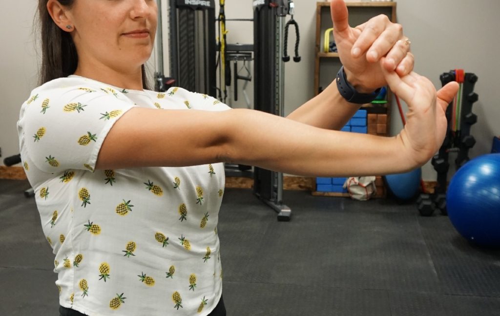 Forearm Flexor Stretch - Zen Physiotherapy